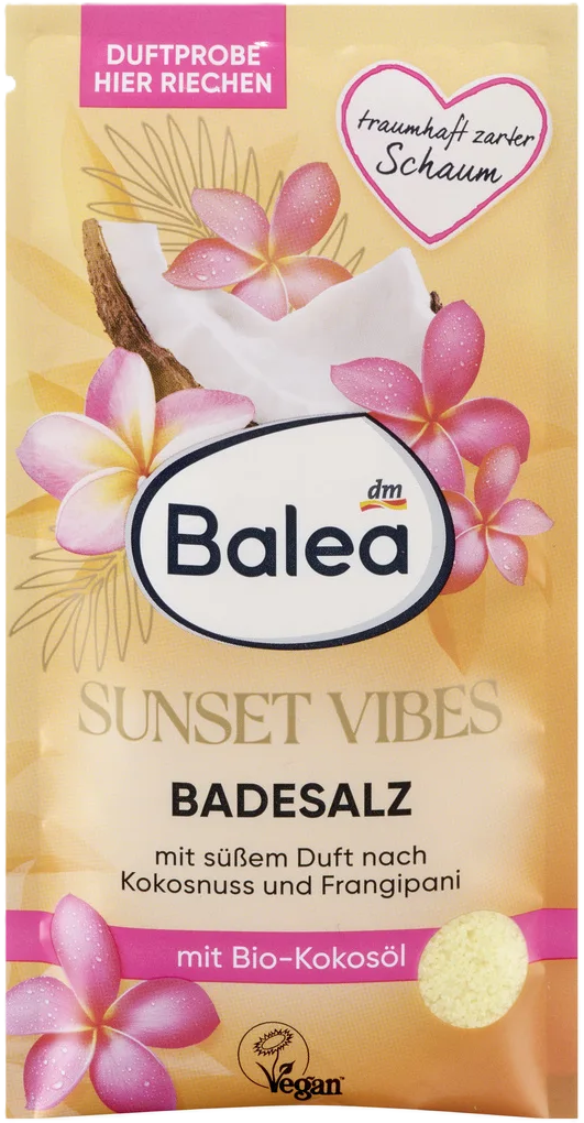 Balea Sunset Vibes Fürdősó | Krémmánia