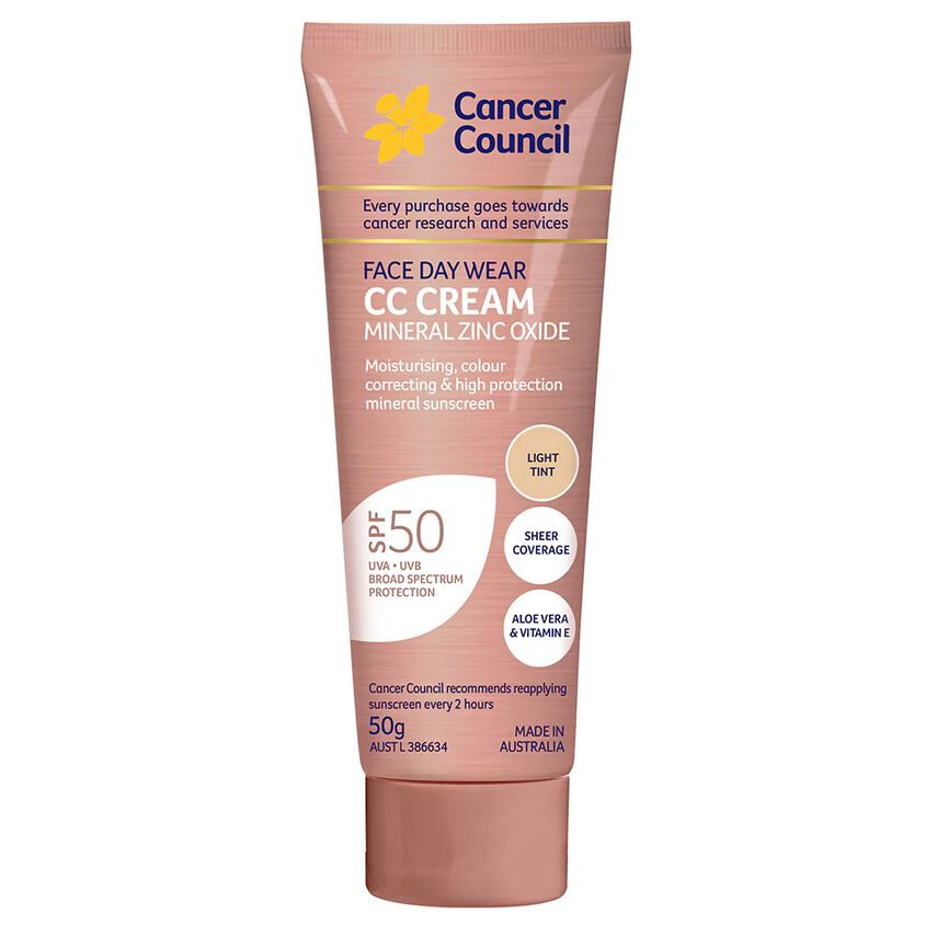 Cancer Council Face Day Wear CC Cream SPF50 | KremMania