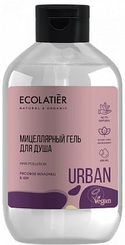Ecolatier Urban Micellar Shower Gel Rice Milk & Shea - Shea és Rizstej | KremMania