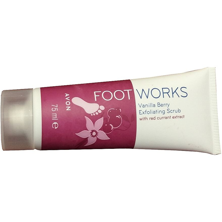 Avon Foot-Works Vanilla Berry Exfoliating Scrub Lábradír | KremMania