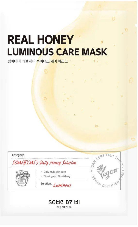 Some By Mi Real Honey Luminous Care Mask | KremMania