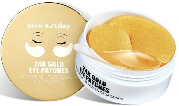 Slow Sunday Under Eye Collagen Patches Eye Masks With 24K Gold | Krémmánia