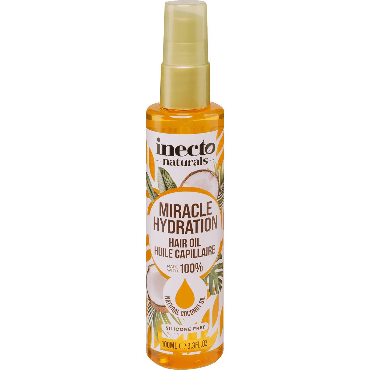 Inecto Naturals Miracle Hydration Hajolaj Kókuszolajjal | KremMania