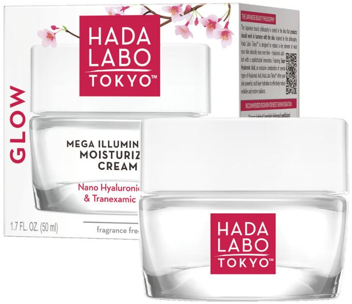 Hada Labo Tokyo Glow Moisturizing Cream Hidratáló Arckrém | KremMania