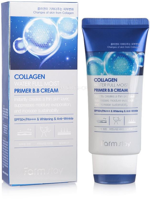Farm Stay Collagen Water Full Moist Premium BB Cream | Krémmánia