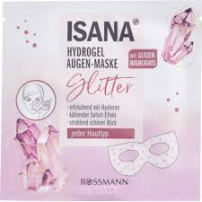 Isana Glitter Hydrogel Augen-Mask | Krémmánia