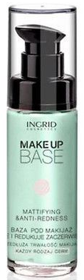 Ingrid Cosmetics Mattifying and Anti- Redndess Makeup Base | KremMania