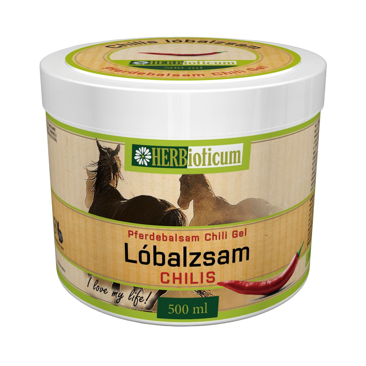 HERBioticum Melegítő Chilis Lóbalzsam | KremMania