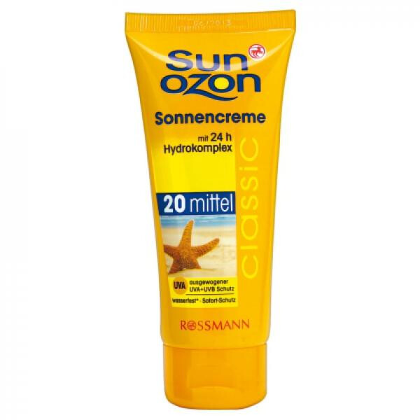 Sunozon Sonnencreme Classic 20 Mittel | Krémmánia