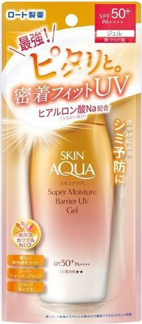 Rohto Skin Aqua Super Moisture Barrier UV Gel SPF50+ PA++++ | KremMania
