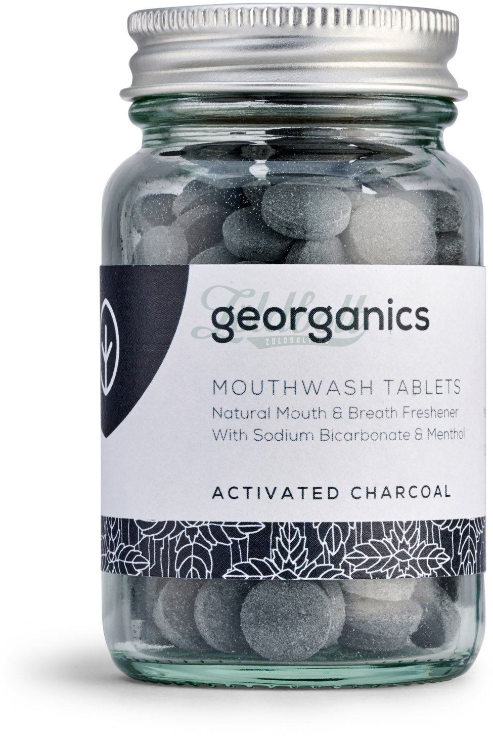 Georganics Fogtisztító Tabletta Aktív Szén | Krémmánia