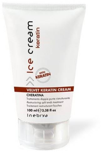 Inebrya Ice Cream Velvet Keratin Hajvég Ápoló | Krémmánia