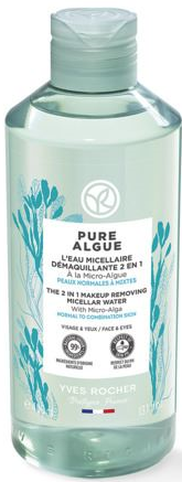 Yves Rocher Pure Algue Sminkeltávolító Micellás Víz 2 az 1-ben | KremMania