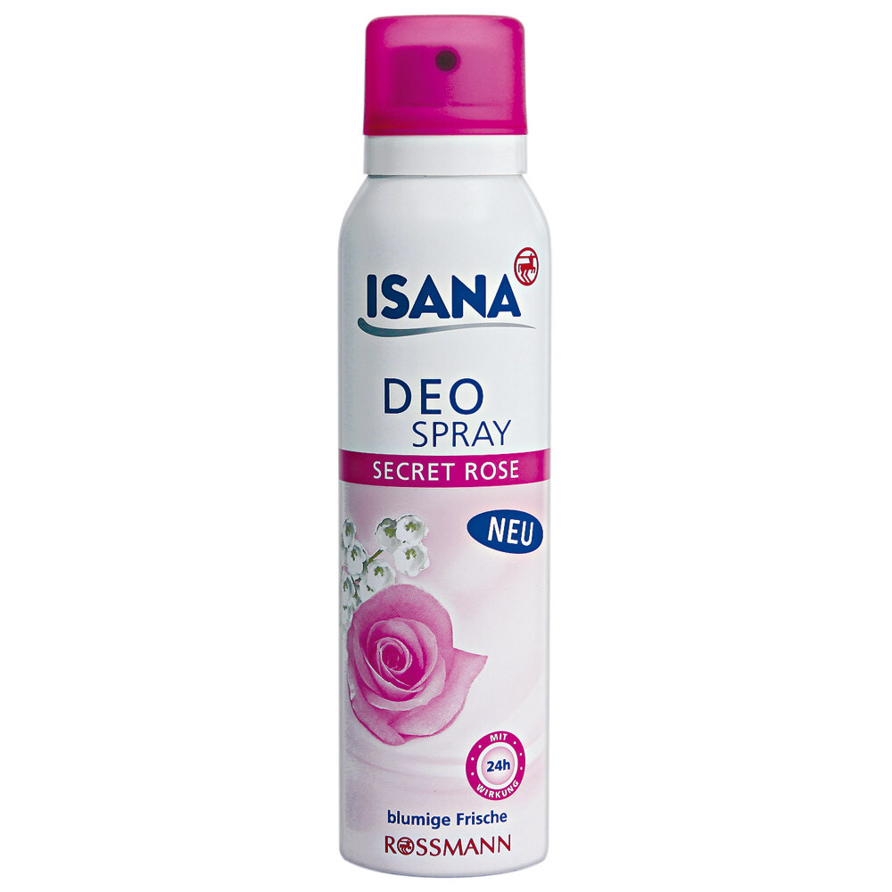 Isana Secret Rose Deo Spray | KremMania