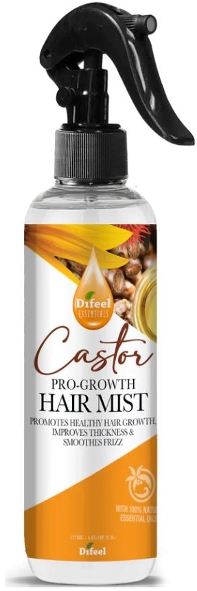 Difeel Essentials Castor Pro-Growth Hair Mist | Krémmánia