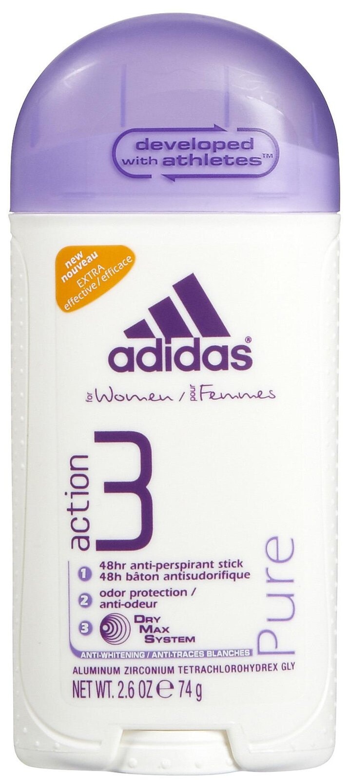 Adidas Action 3 Pure Deo Stick | Krémmánia