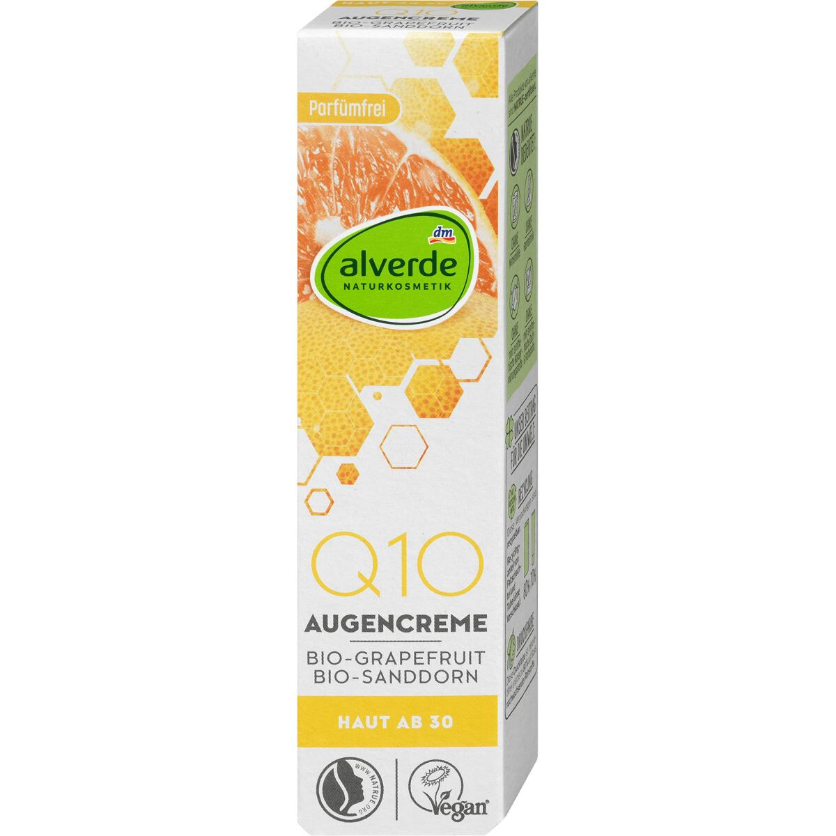 alverde Q10 Szemkörnyékápoló Krém | Krémmánia