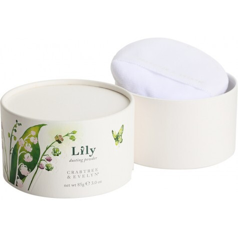 Crabtree&Evelyn Lily Testhintőpor Pamaccsal | Krémmánia