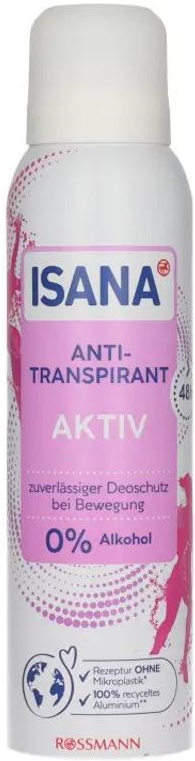 Isana Deo Spray Activ Női | KremMania