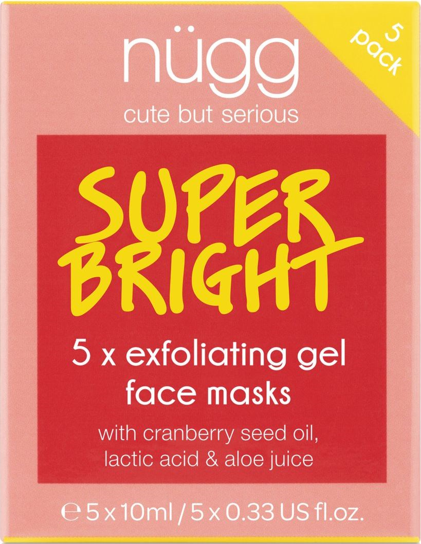 nügg Super Bright Exfoliating & Brightening Face Mask | Krémmánia