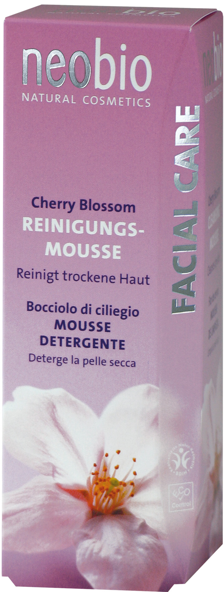 Neobio Cherry Blossom Tisztító Hab | Krémmánia