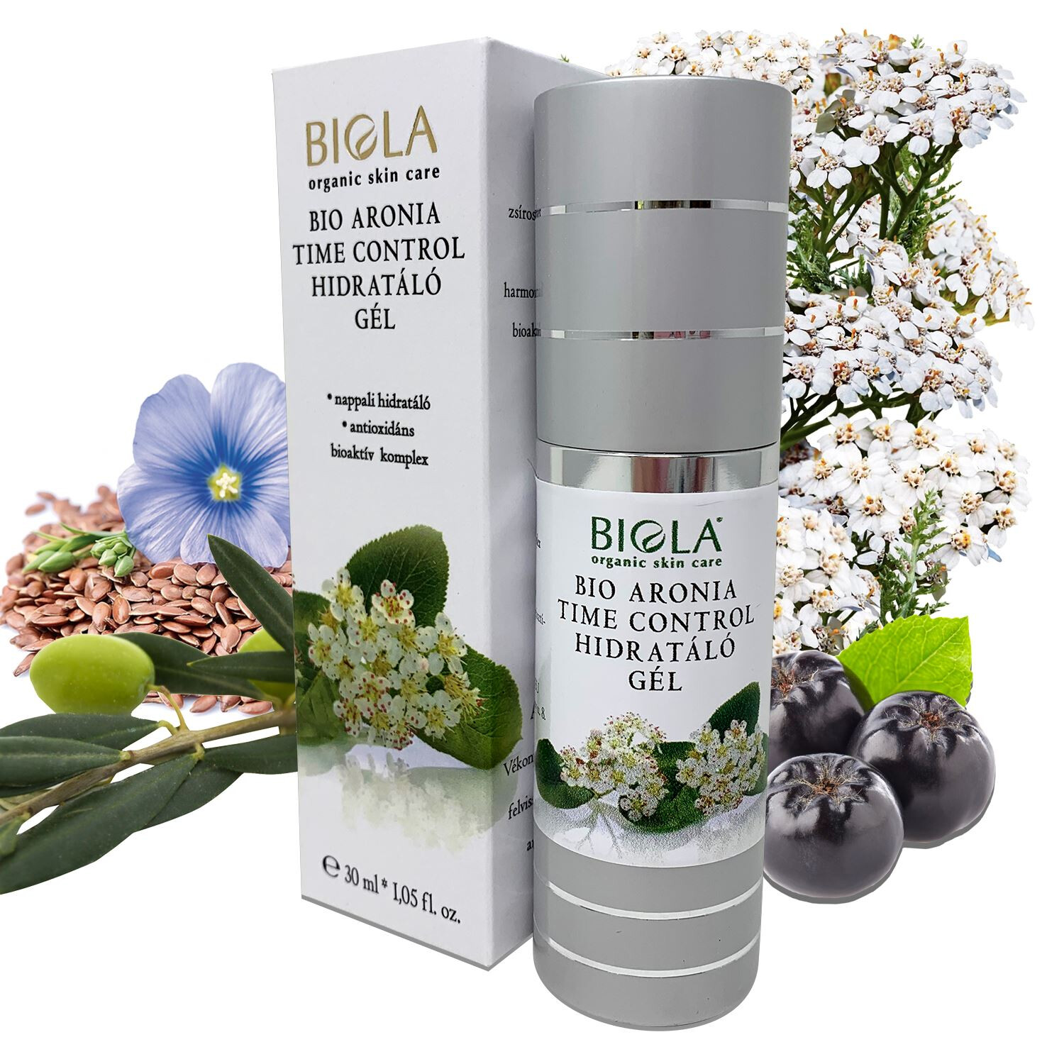 Biola Bio Arónia Time Control Hidratáló Gél | Krémmánia