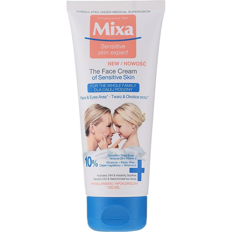 Mixa Mixa Sensitive Skin Expert Face Cream of Sensative Skin Arckrém ...