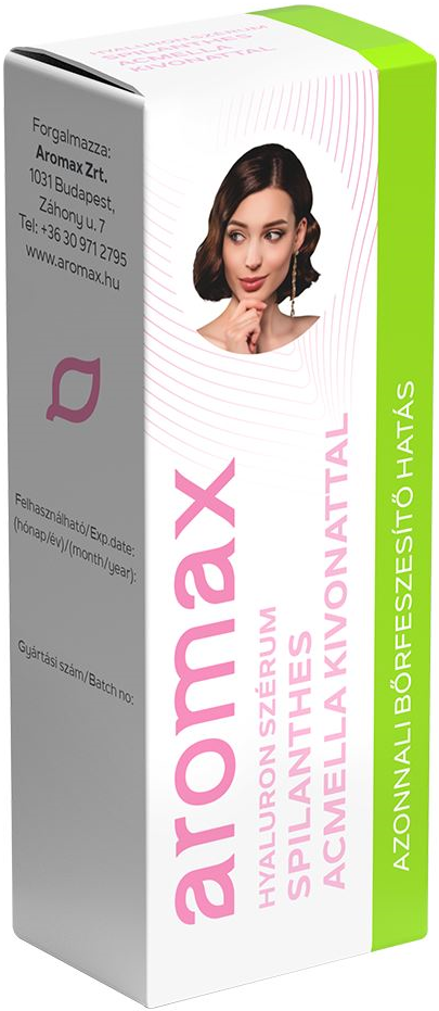Aromax Hyaluron Szérum Spilanthes Acmella Kivonattal | Krémmánia