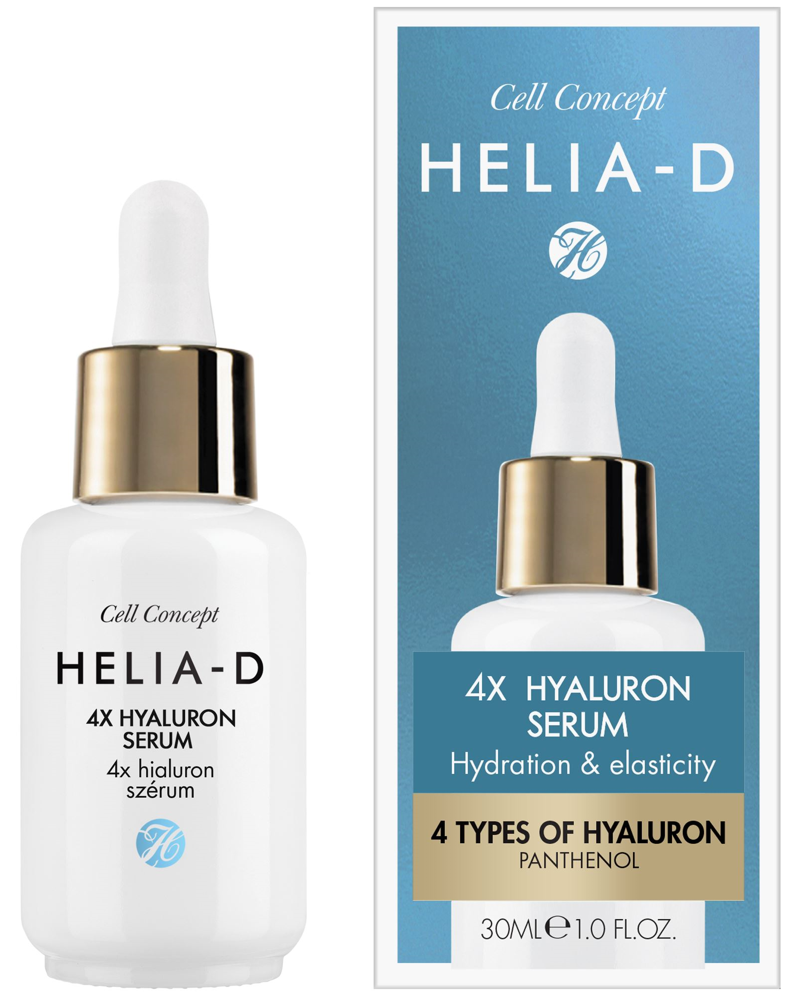 Helia-D Cell Concept 4X Hialuron Szérum | Krémmánia