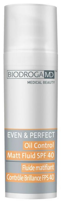 Biodroga MD Even & Perfect Oil Control Matt Fluid LSF40 | Krémmánia