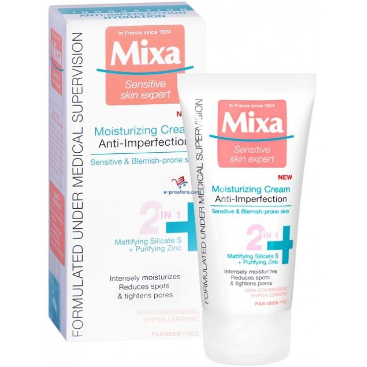 Mixa Anti-Imperfection Moisturizing Cream | Krémmánia