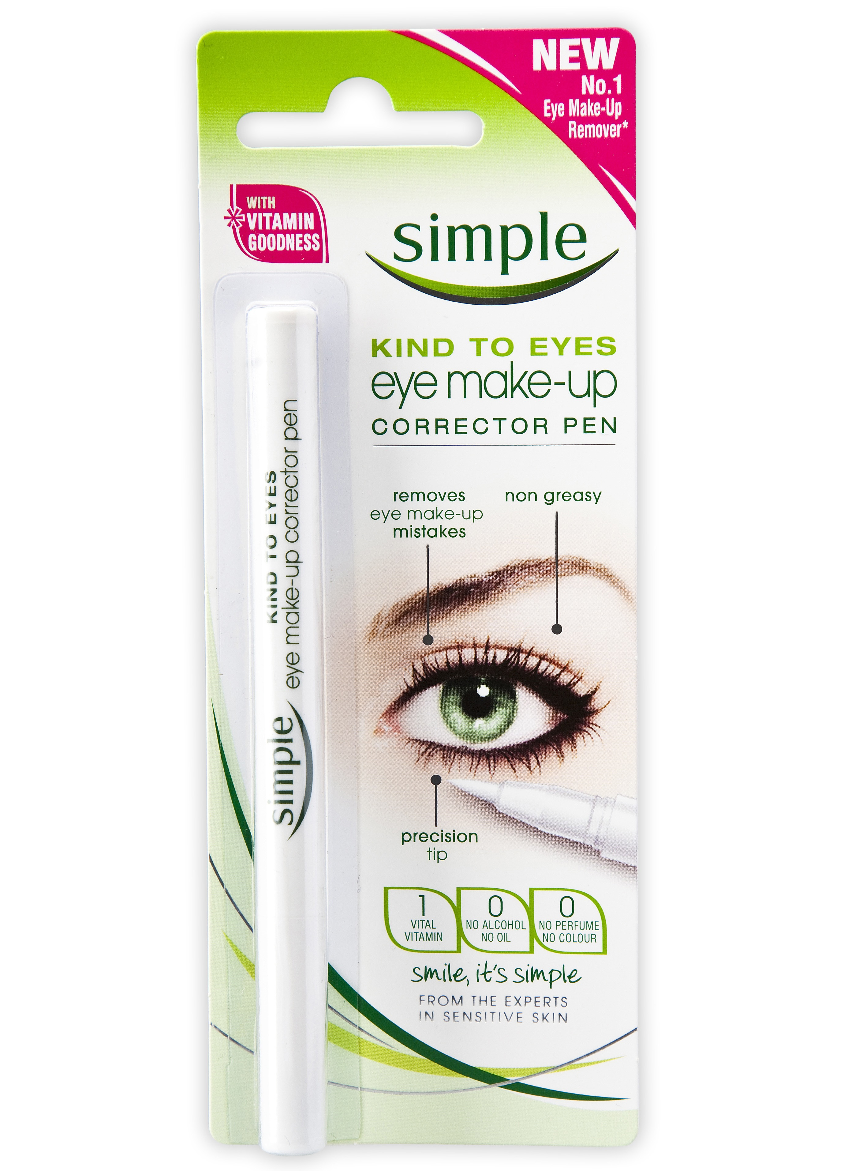 Simple Kind To Eyes Eye Make-Up Corrector Pen | Krémmánia