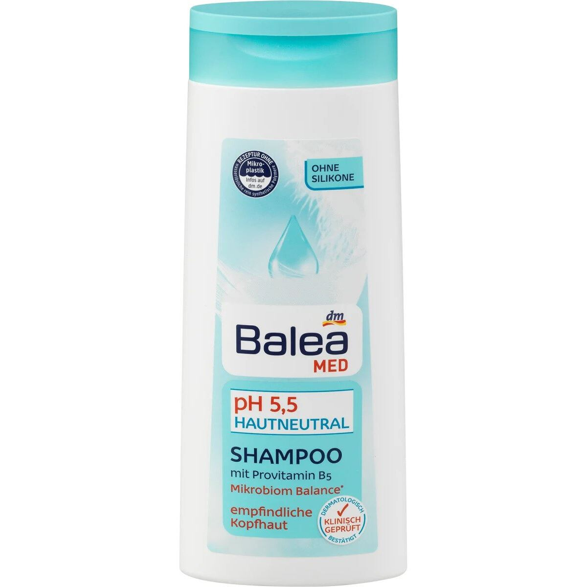 Balea MED PH-bőrsemleges Sampon Érzékeny Fejbőrre, B5-provitaminnal ...