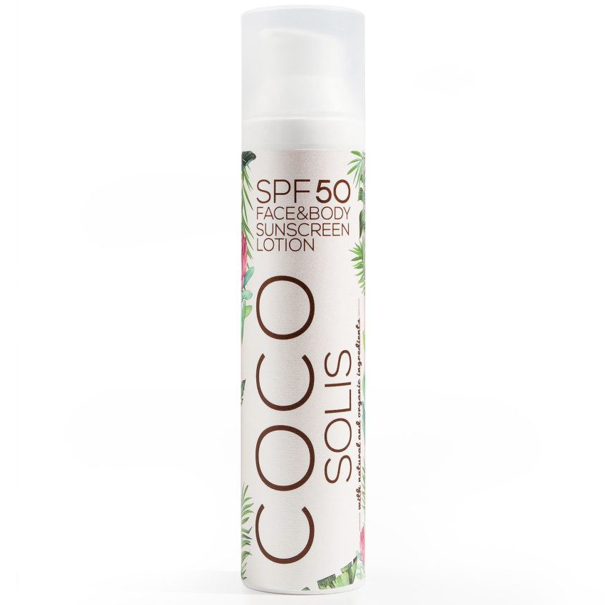 Cocosolis Natural Sunscreen Lotion SPF50 | KremMania
