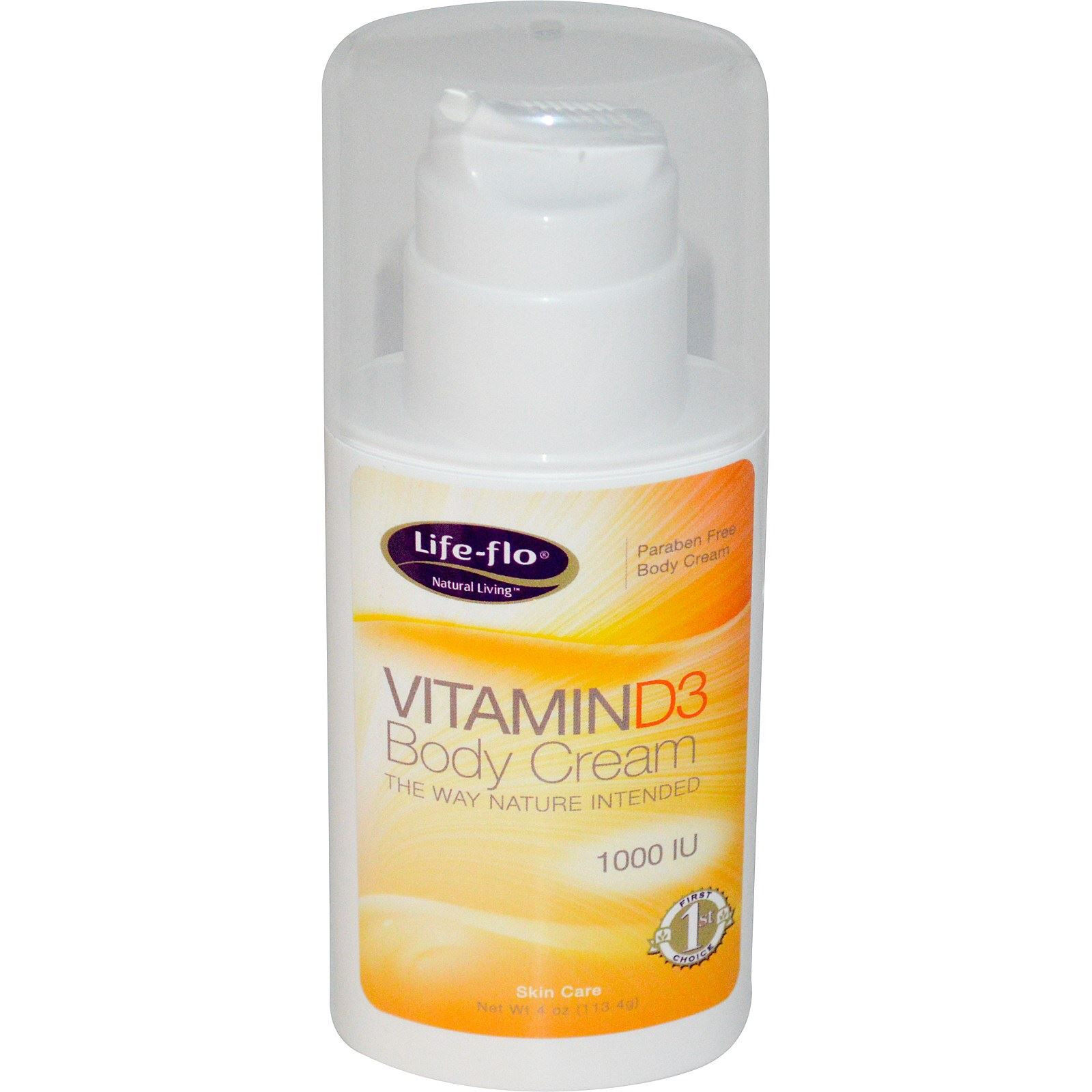 Life-Flo Vitamin D3 Body Cream 1000 IU | KremMania