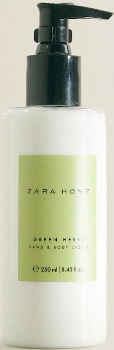 Zara Home Green Herbs Hand & Body Cream | KremMania