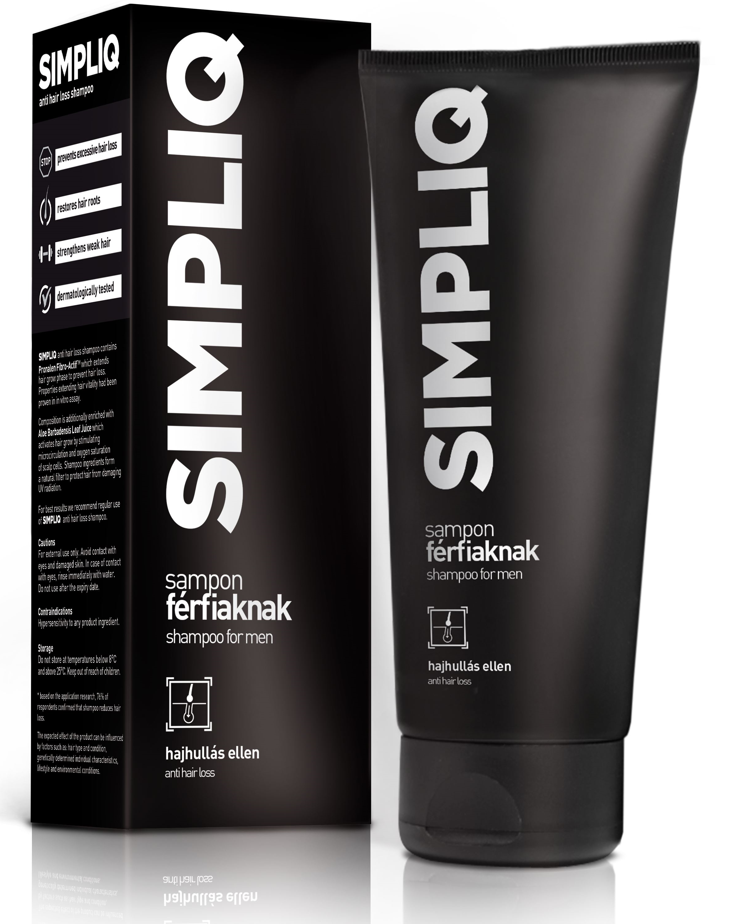 Simpliq Hajhullás Elleni Sampon Férfiaknak | KremMania