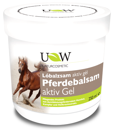 UW Naturcosmetic Lóbalzsam Aktív Gél | KremMania