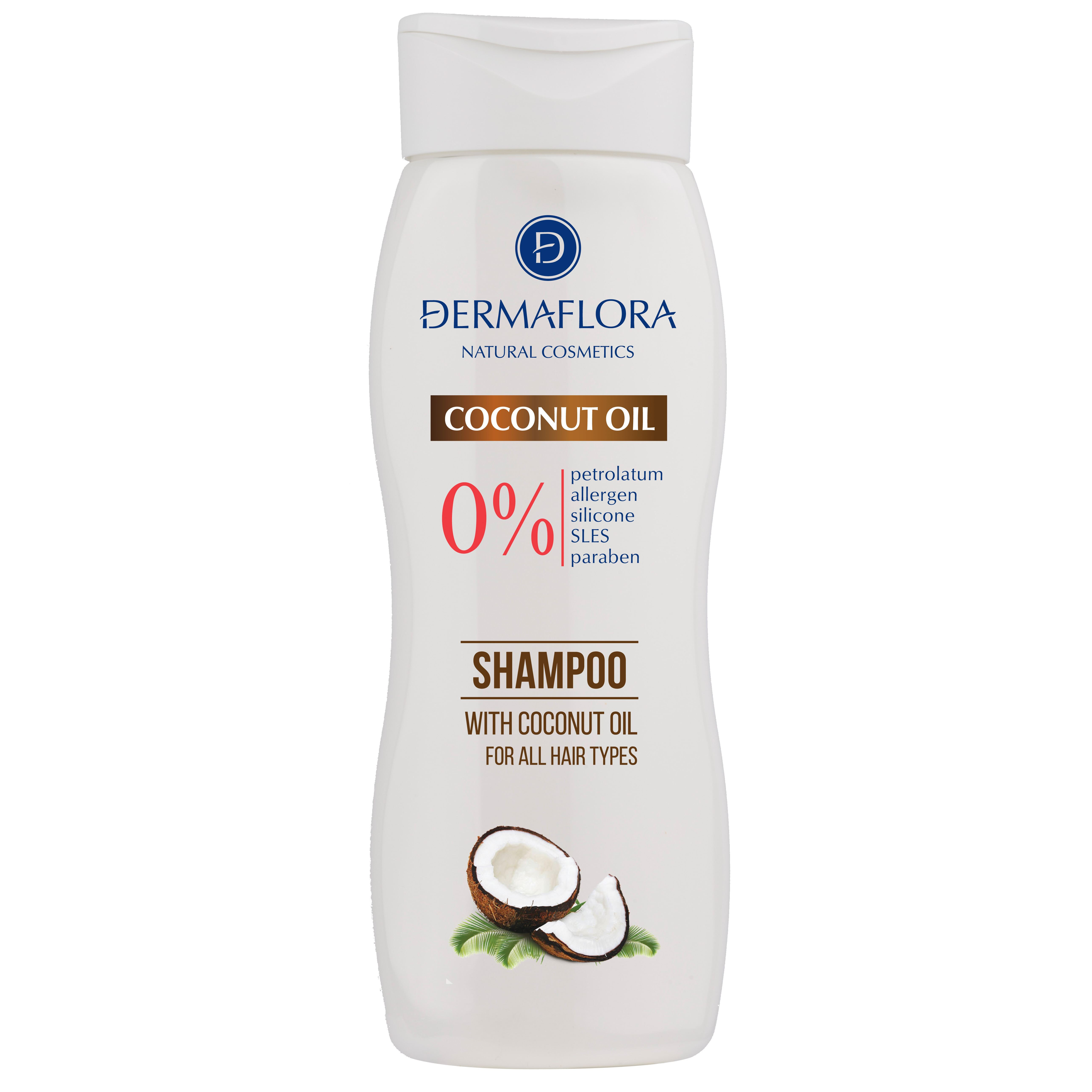 Dermaflora 0% Sampon Coconut Oil | KremMania