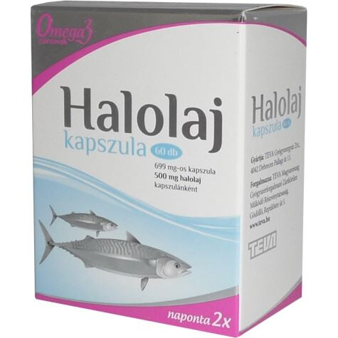 Teva Halolaj 500mg Kapszula 60x | KremMania