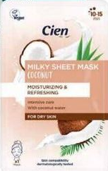 Cien Milky Sheet Mask - Coconut | Krémmánia
