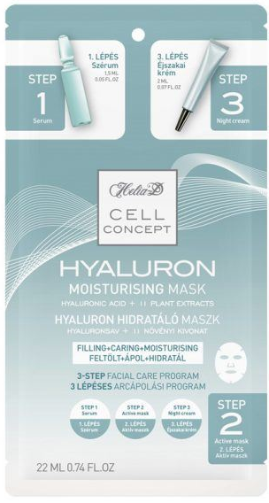 Helia-D Cell Concept Hyaluron Hidratáló Maszk | Krémmánia