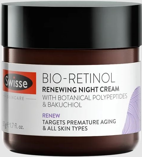 Swisse Bio-Retinol Bőrfiatalító Éjszakai Krém | Krémmánia