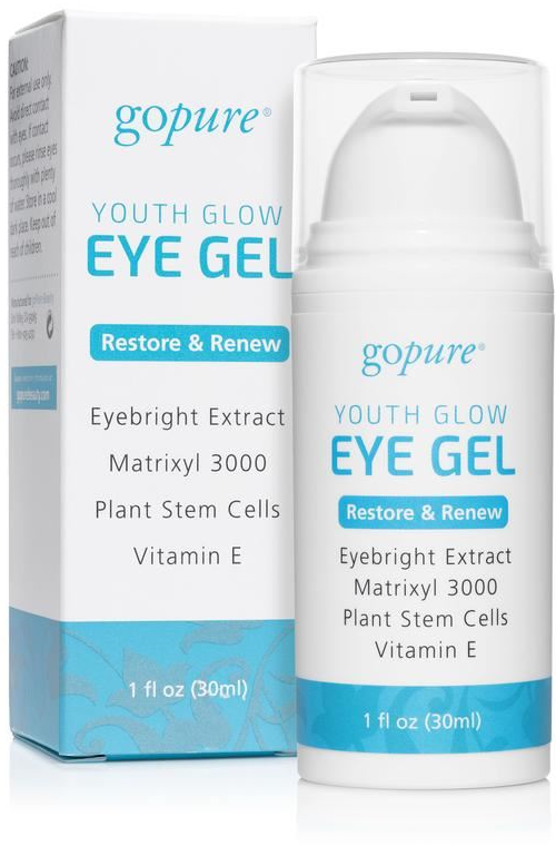 goPure Beauty Youth Glow Eye Gel | KremMania